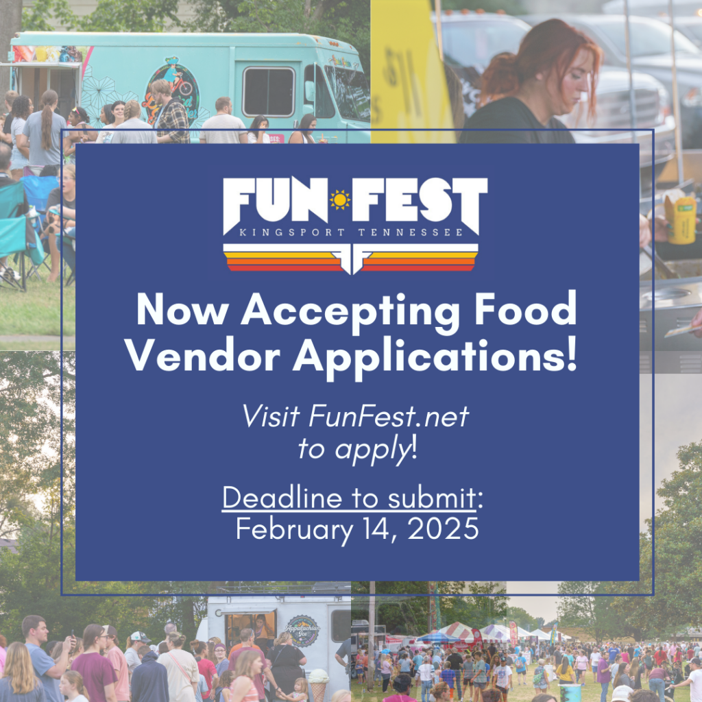 Fun Fest - Kingsport, TN - 9 days/50+ locations/100+ events.